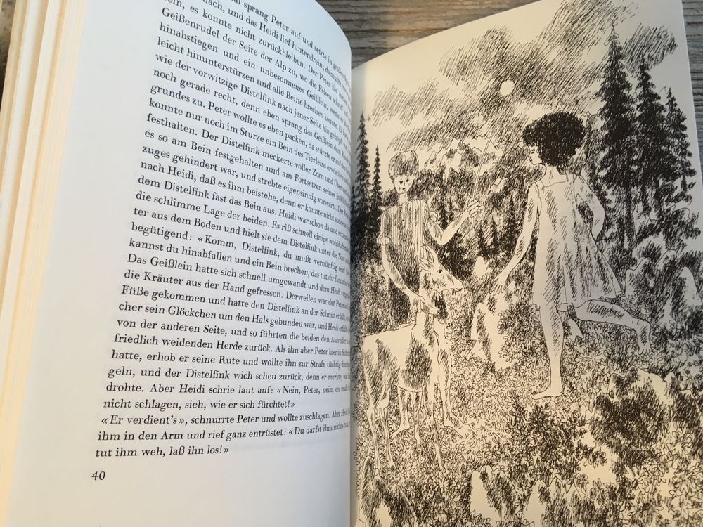 Antiquarisch: Heidis Lehr- + Wanderjahre, Buch/4 Kassetten | Kaufen auf Ricardo