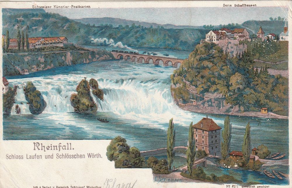 Rheinfall Litho (Gebraucht) in Rorschacherberg für CHF 4 – mit Lieferung auf Ricardo kaufen