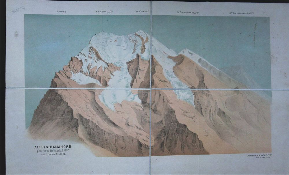 Balmhorn Altels Panorama (Gebraucht) in Rafz für CHF 28 – mit Lieferung ...