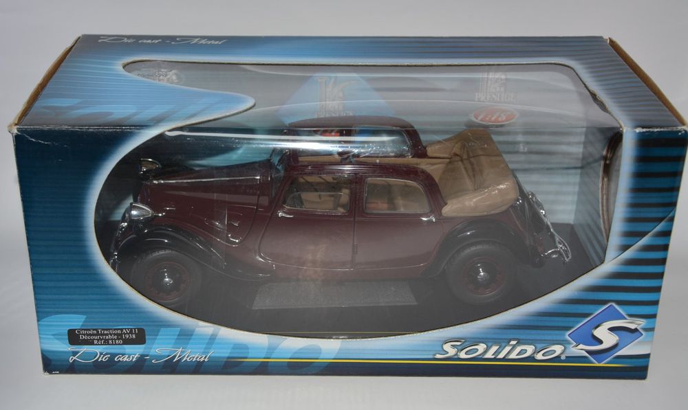 Citroen Traction AV11 Cabriolet 1938 , Solido , 1:18 (Neu und originalverpackt) in Goldach für ...