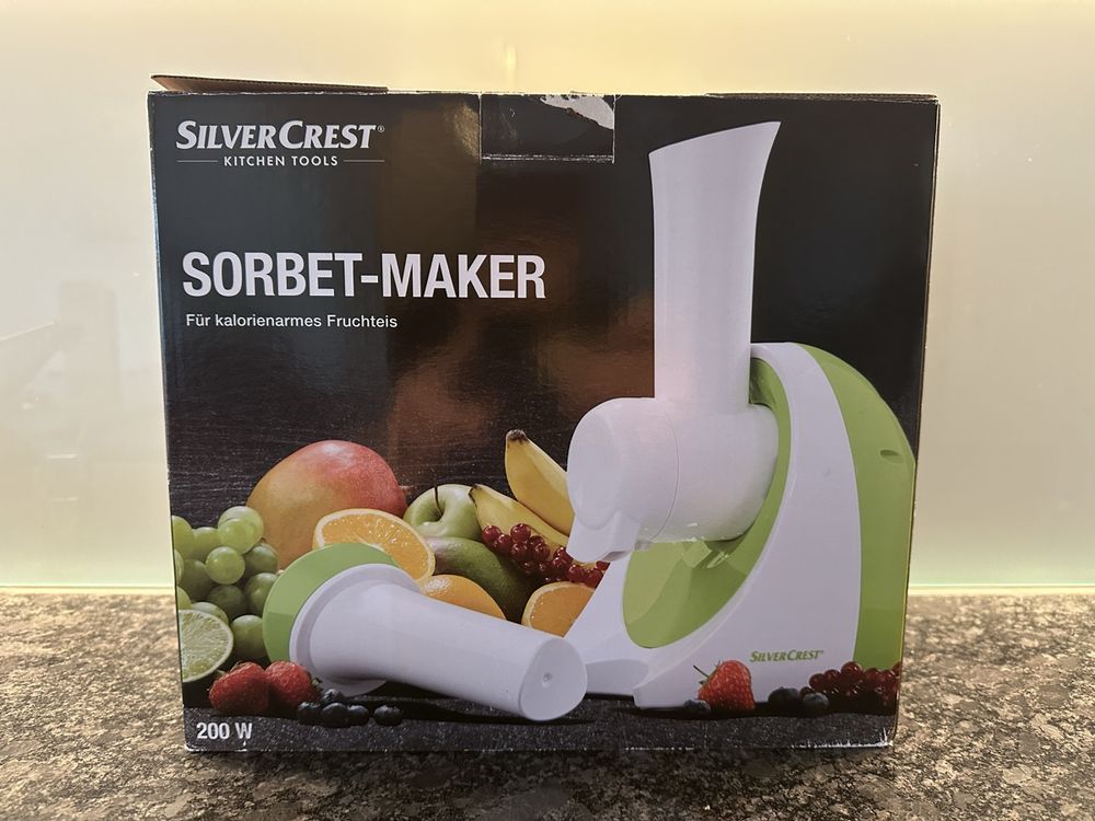 SilverCrest Sorbet-Maker – NEU, unbenutzt (Neu und originalverpackt) in ...