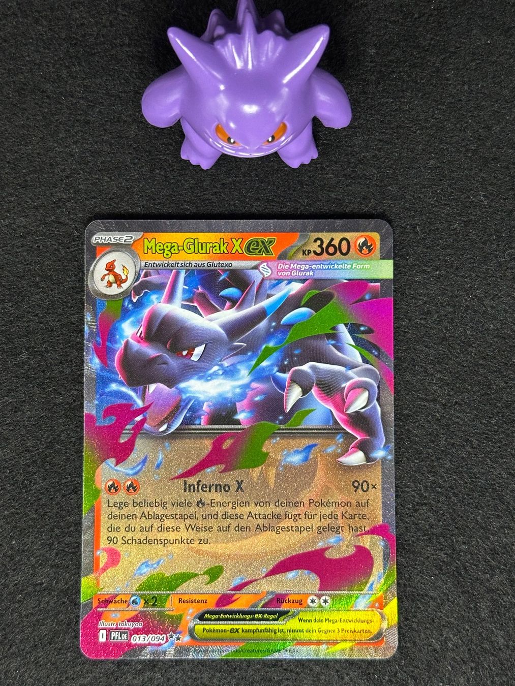MEGA Entwicklung - Mega-Glurak ex MEG 013 DE🔴 (Neu (gemäss Beschreibung ...
