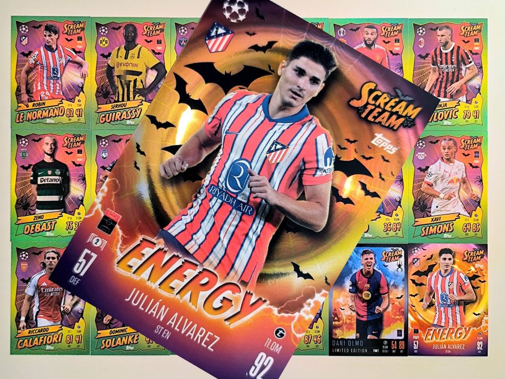 Topps Match Attax - Scream Team - 18 Karten - mit Alvarez | Kaufen auf ...