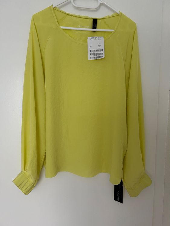 NEUE Marc Cain Sports Bluse, zitronengelb Gr.42 NP 199 (Neu und ...