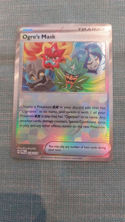 Ogre's Mask Pokéball reverse Prismatic Evolutions | Kaufen auf Ricardo