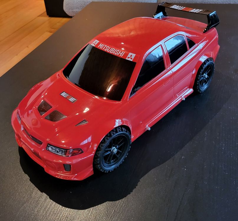 RC Mitsubishi Evo Lancer Elektro 2 Gang | Kaufen auf Ricardo
