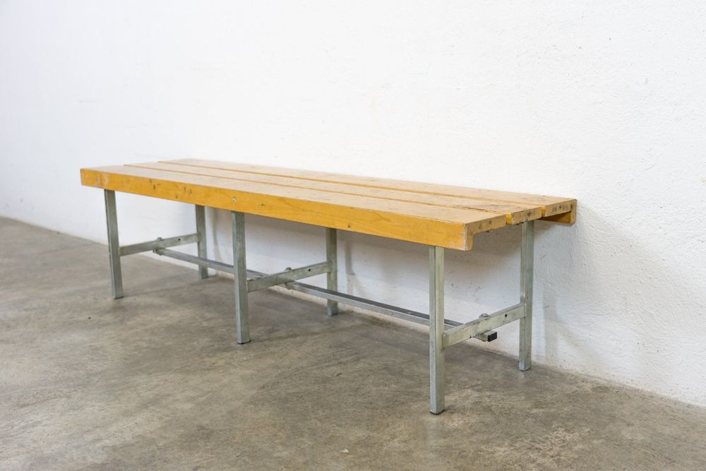 Sitzbank Holz Metall Nr. 1 - Lieferung möglich (Gebraucht) in ...