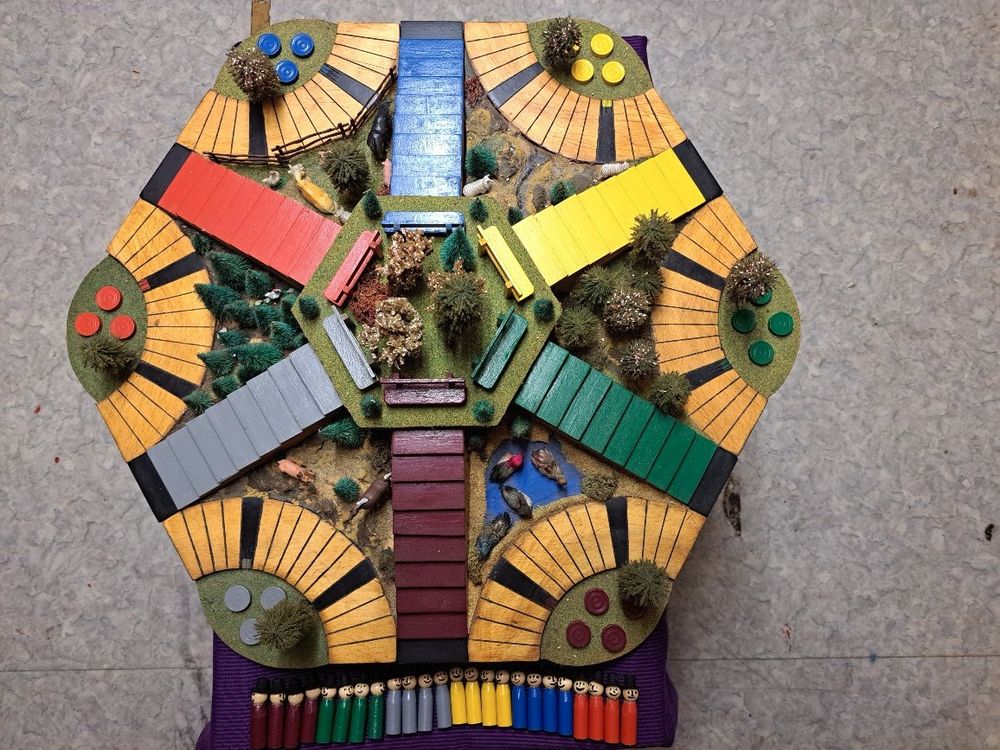 Eile mit Weile aus Holz, Einzigartiges Unikat selber gebaut (Gebraucht ...