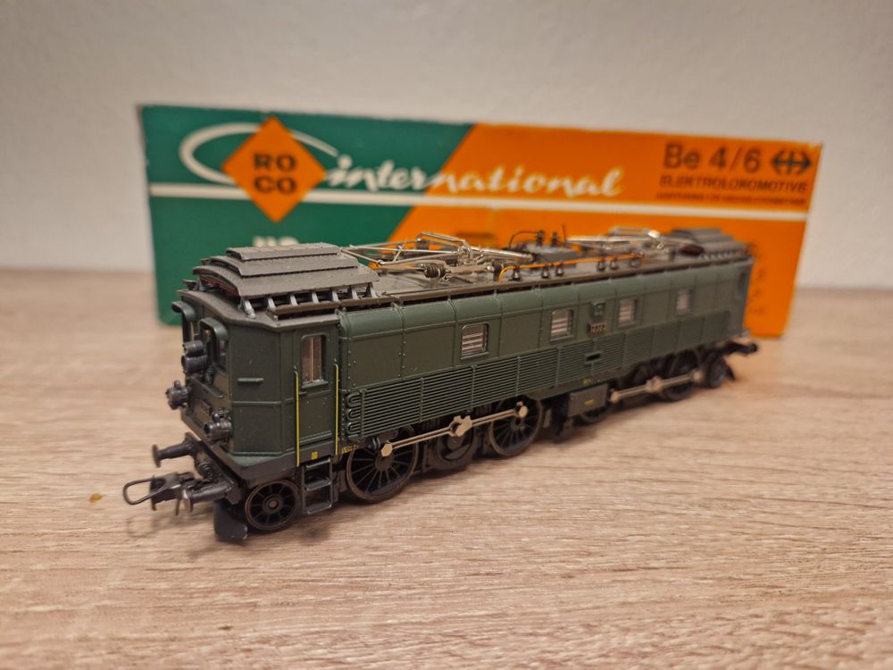 Roco 14191 A E-Lok Be 4/6 SBB H0 (Gebraucht) in St-Aubin-Sauges für CHF 79 – mit Lieferung auf ...