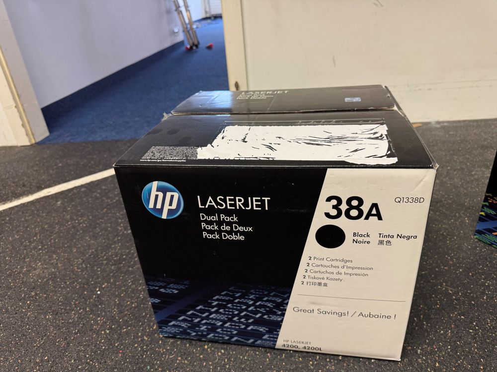 HP Laserjet 38A Black (Gebraucht) in Au ZH für CHF 50 – mit Lieferung ...