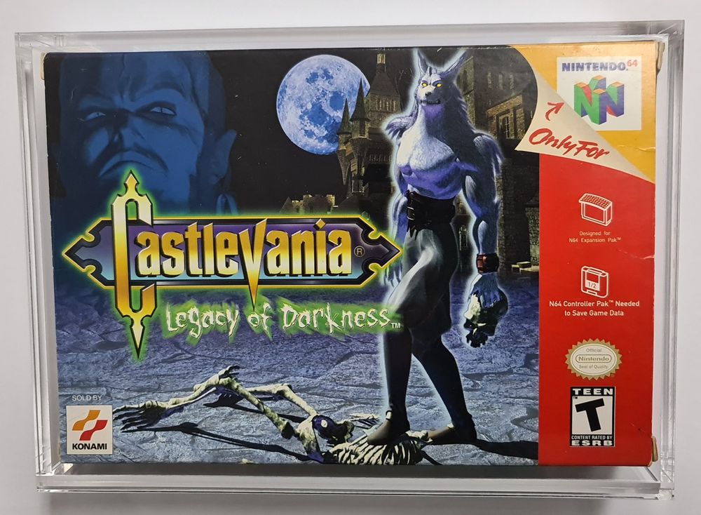 Castlevania Legacy of Darkness☠️Nintendo 64 N64 USA👉RARITÄT (Gebraucht ...