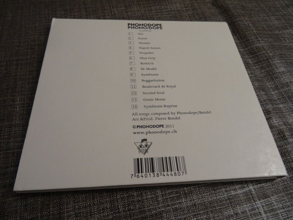 PHONODOPE CD, Phono/Dope (A Symbiosis) (Gebraucht) in Olten für CHF 4 ...