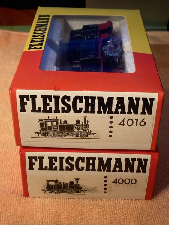 Fleischmann 4000 & 4016 steam analog locomotives . | Kaufen auf Ricardo