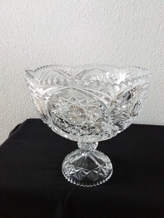 Grosse Kristall Schale, 21 cm (Gebraucht) in Immensee für CHF 17 – mit ...