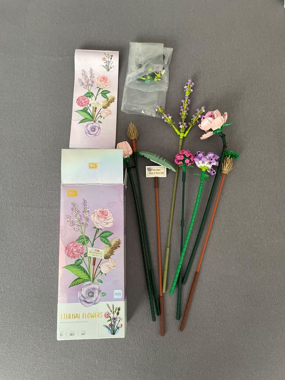 Mini Eternal Flowers, 547 Teile Blumenstrauss Deko (Gebraucht) in St ...