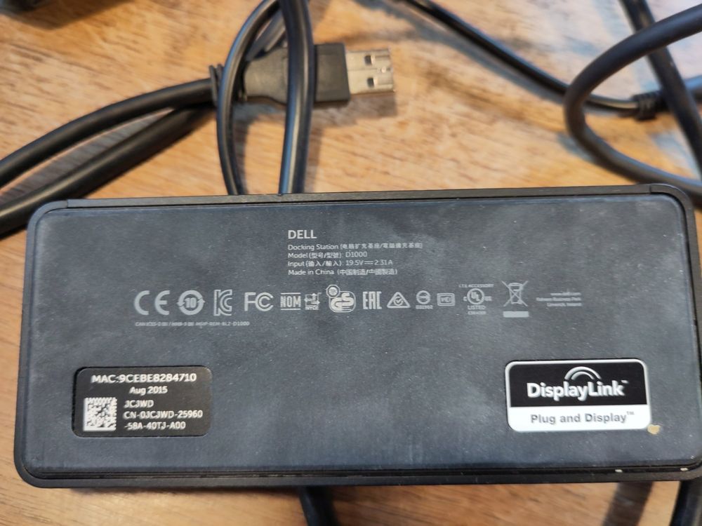 Dell Docking Station D1000 (Gebraucht) in Uerzlikon für CHF 5 – mit ...