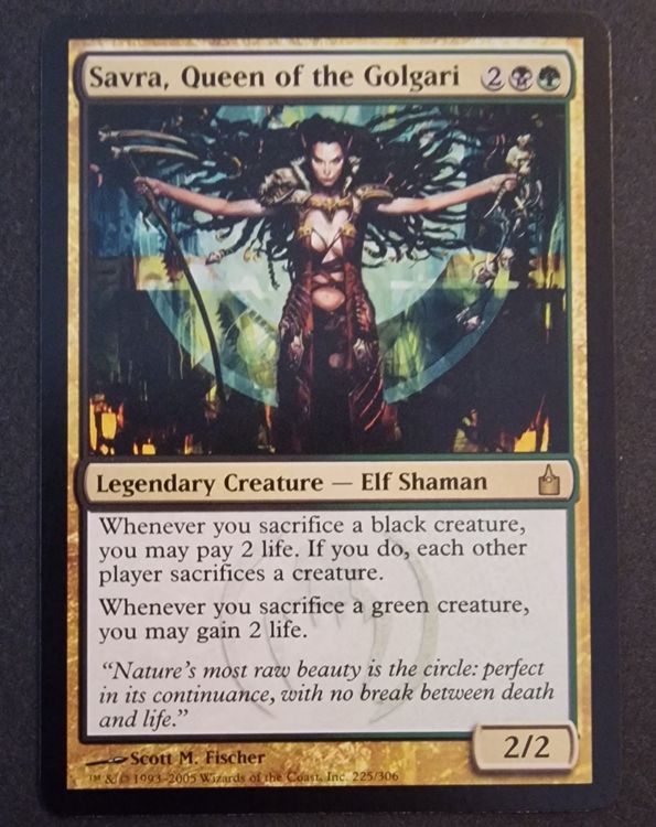 Savra, Queen of the Golgari, Magic the Gathering (Gebraucht) in für CHF ...