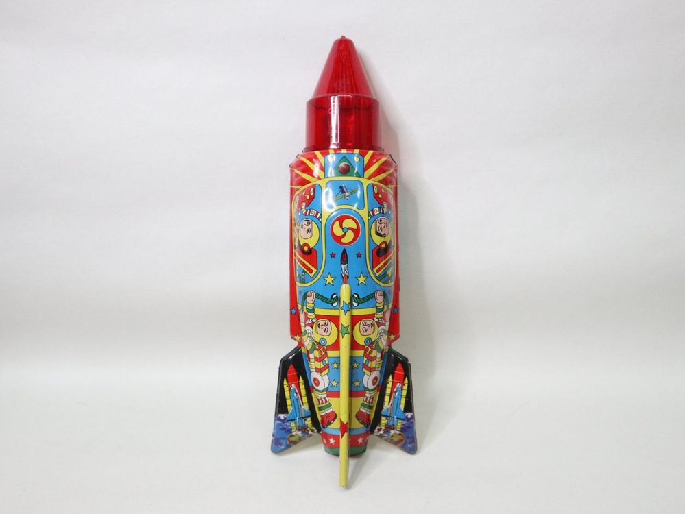Blech Rakete Space Rocket Schwungradantrieb (Neu (gemäss Beschreibung ...