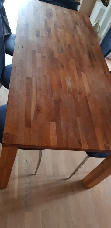 Massiver Holztisch, Esstisch | Kaufen auf Ricardo