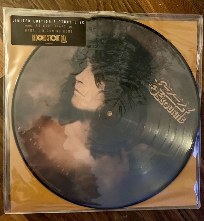 OZZY OSBOURNE No More Tears LP PICTURE DISC RECORD STORE DAY (Neu und ...
