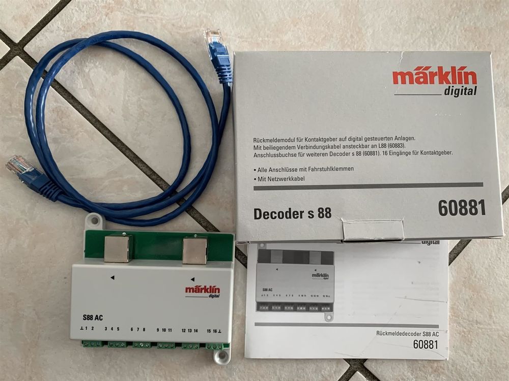 Marklin 60881 digital Decoder S88 | Kaufen auf Ricardo