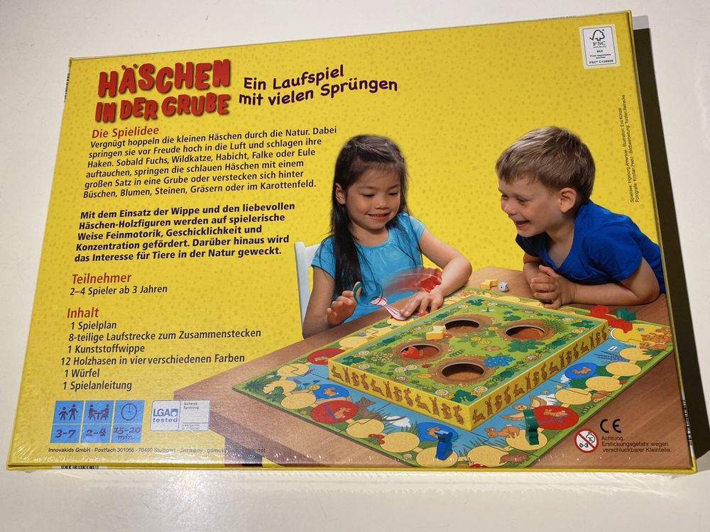 Häschen in der Grube Spiel, NEU & OVP! (Neu und originalverpackt) in ...