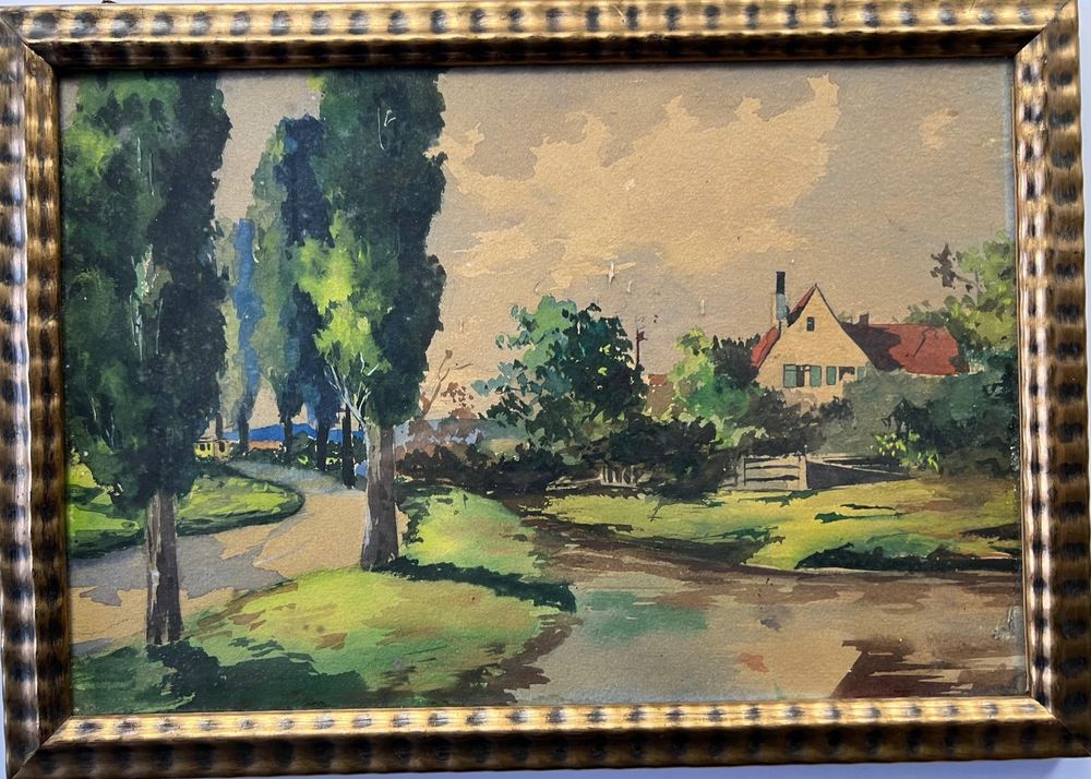 Antike Landschaft Aquarell (Gebraucht) in Neuhausen am Rheinfall für CHF 10 – mit Lieferung auf ...