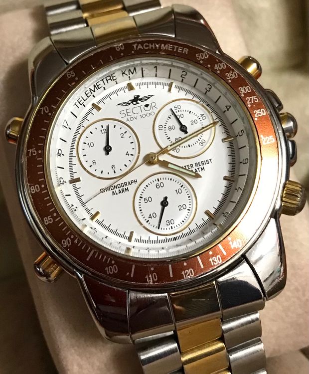 SECTOR Chronograph Herrenuhr ( Quartz / 44 mm ) (Gebraucht) in ...