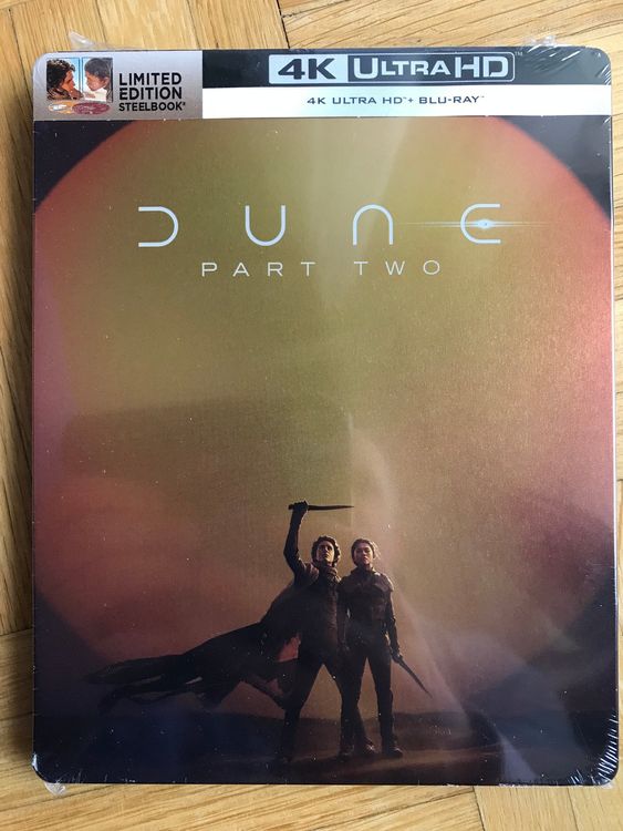 Dune: Part Two - Steelbook - 4K UHD + Blu-ray (Neu und originalverpackt ...
