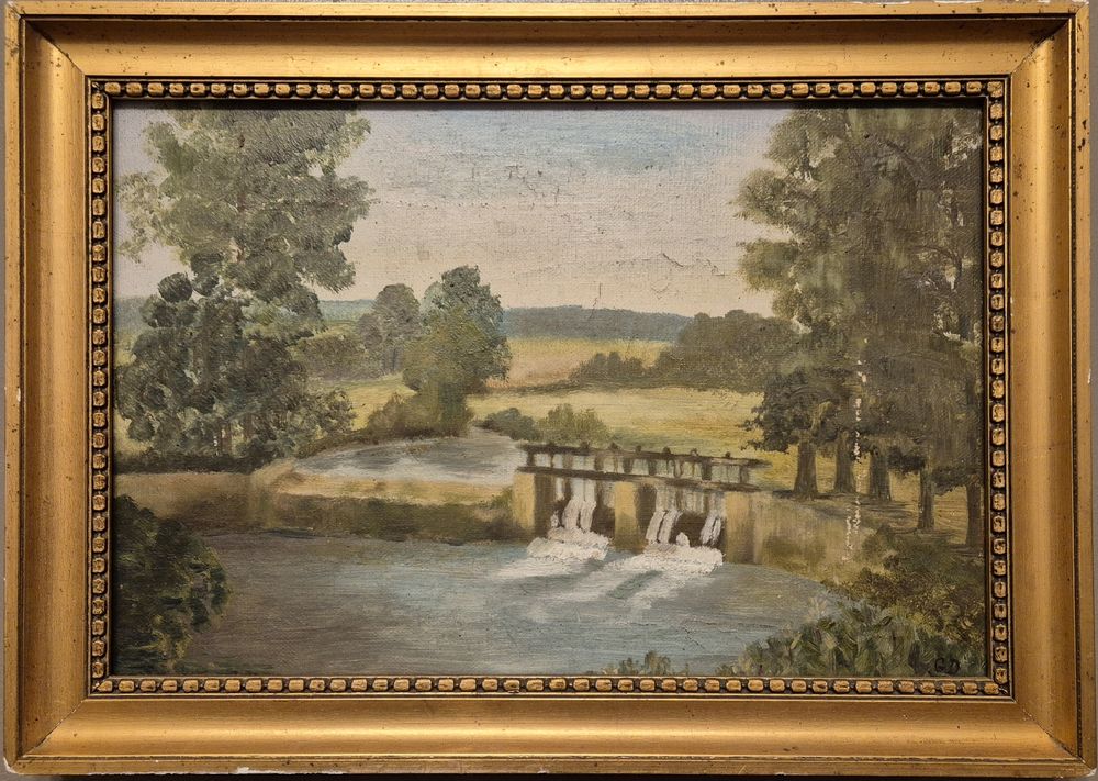 Ancien tableau "Val des écoliers" La Marne paysage France (Gebraucht) in Tramelan für CHF 90 ...