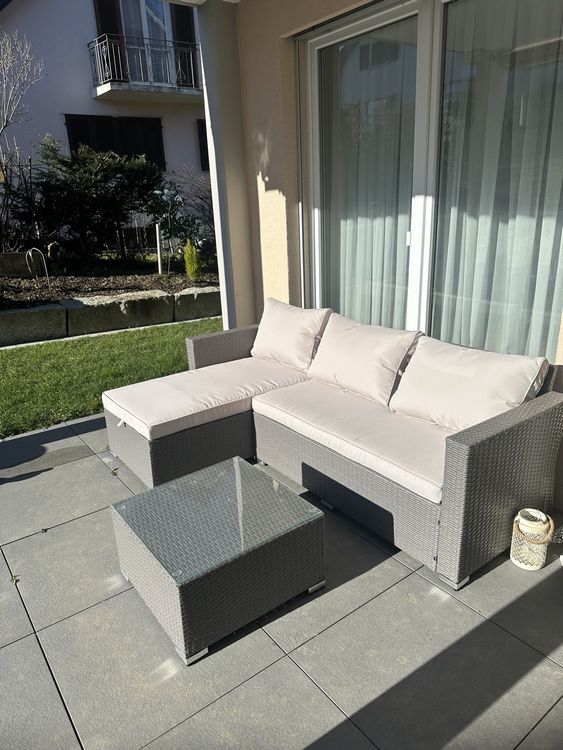 Rattan Lounge (Gebraucht) in Pfyn für CHF 245 – nur Abholung auf Ricardo kaufen