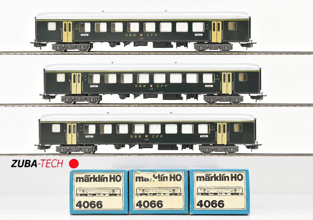 Märklin 3x EW II Personenwagen SBB H0 WS mit OVP (Gebraucht) in St. Gallen für CHF 53 – mit ...