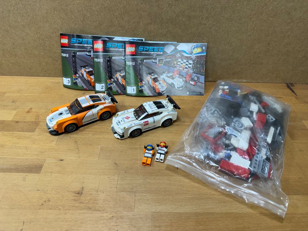 Lego Speed Champions 911 GT Ziellinie 75912 (Gebraucht) in Reutlingen für CHF 54 – mit Lieferung ...
