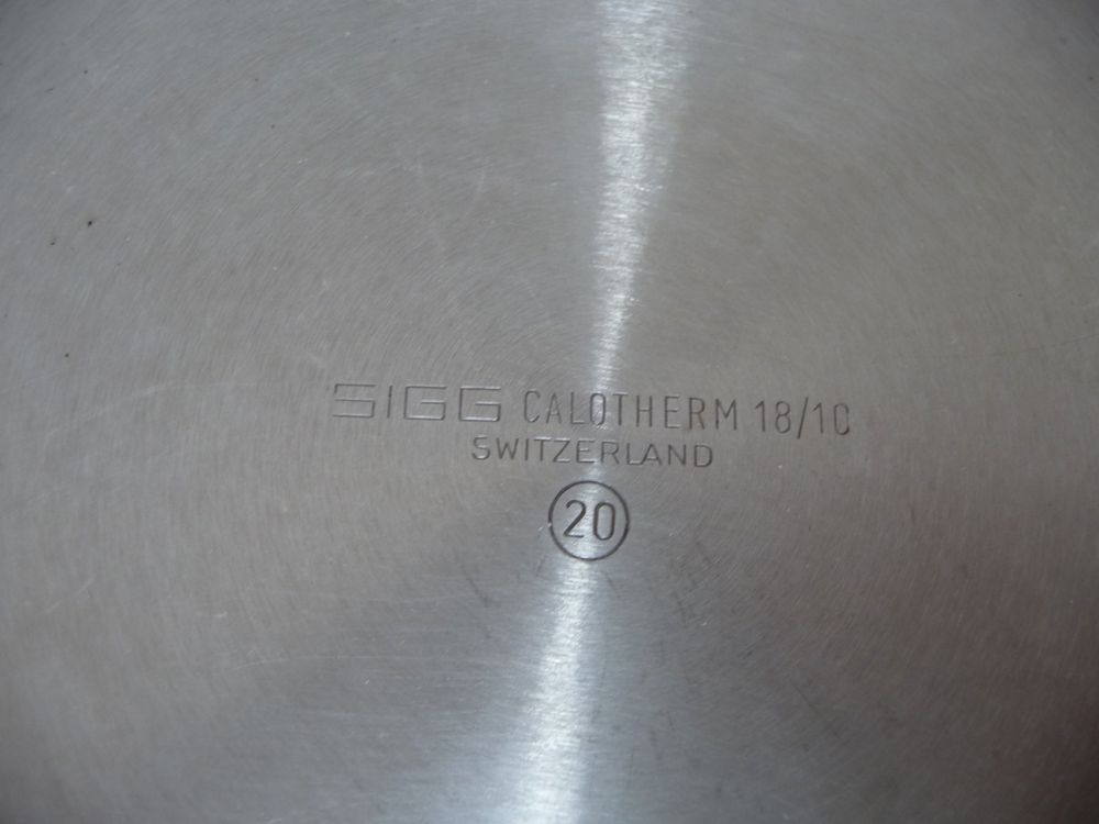 SIGG Vintage Topf aus Edelstahl - Casserole vintage SIGG (Gebraucht) in ...