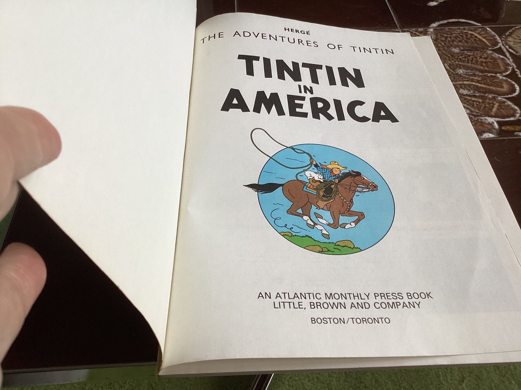 The Adventure of Tintin in America First American Edition (Gebraucht ...