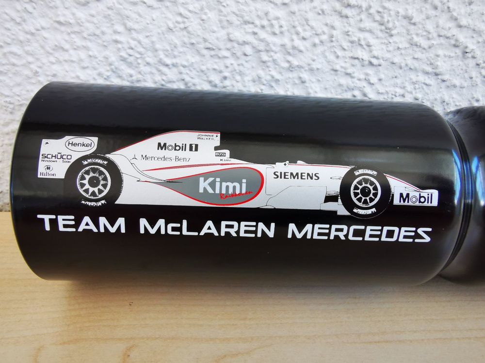 SIGG bottle 0,75 Lt.F1 Team Mc Laren Mercedes,Kimi Räikkönen (Neu ...
