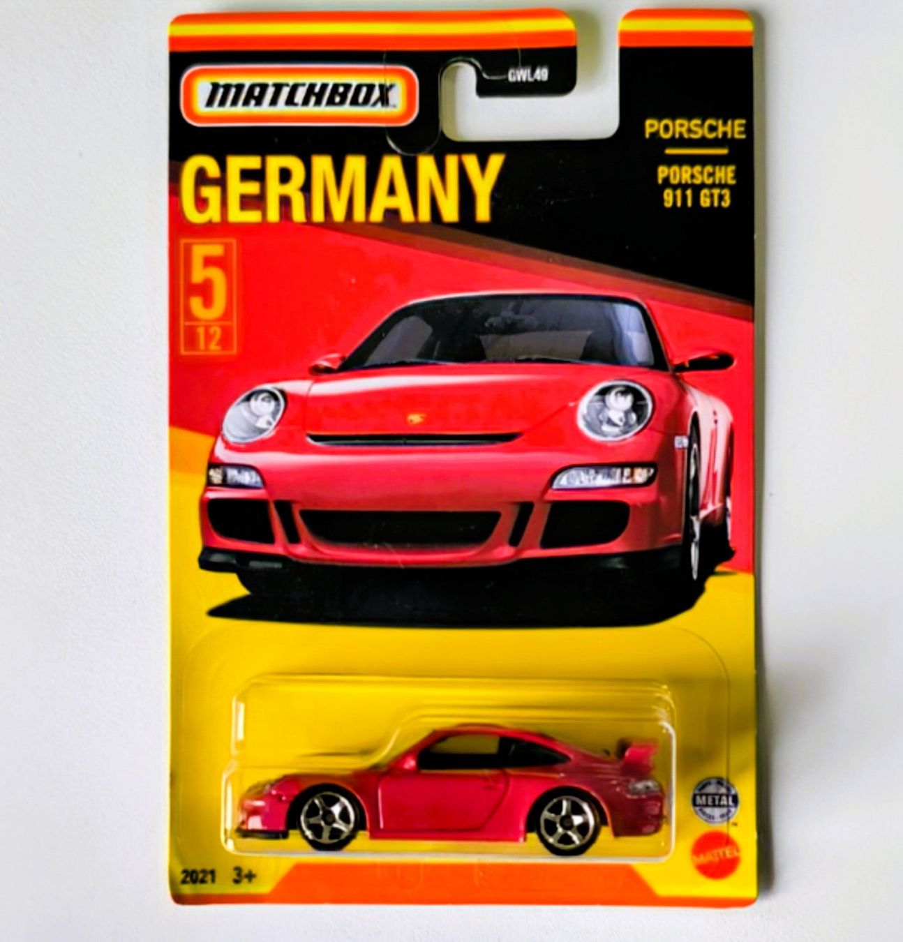 Matchbox Porsche 911 GT3 Germany (Sammelversand möglich) (Neu und originalverpackt) in Muttenz ...