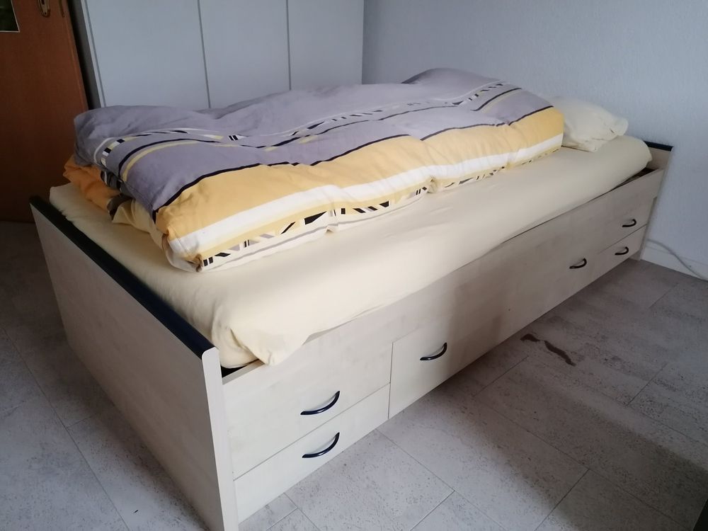 Bett mit Schubladen | Kaufen auf Ricardo