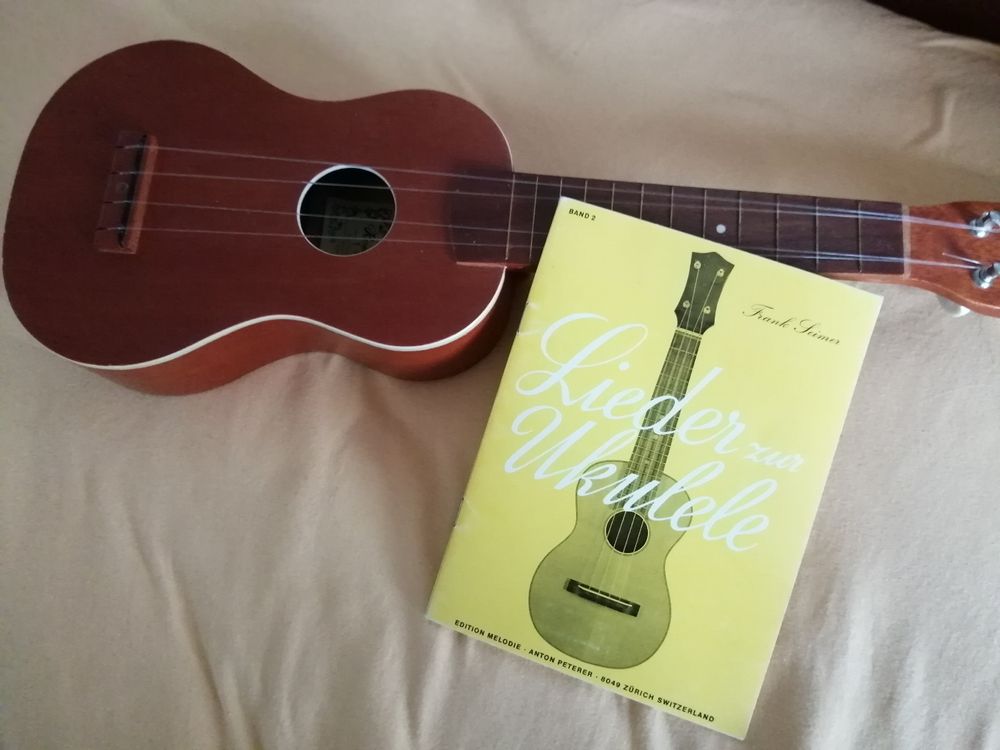 Ukulele mit Anleitung im Liederbüchlein | Kaufen auf Ricardo