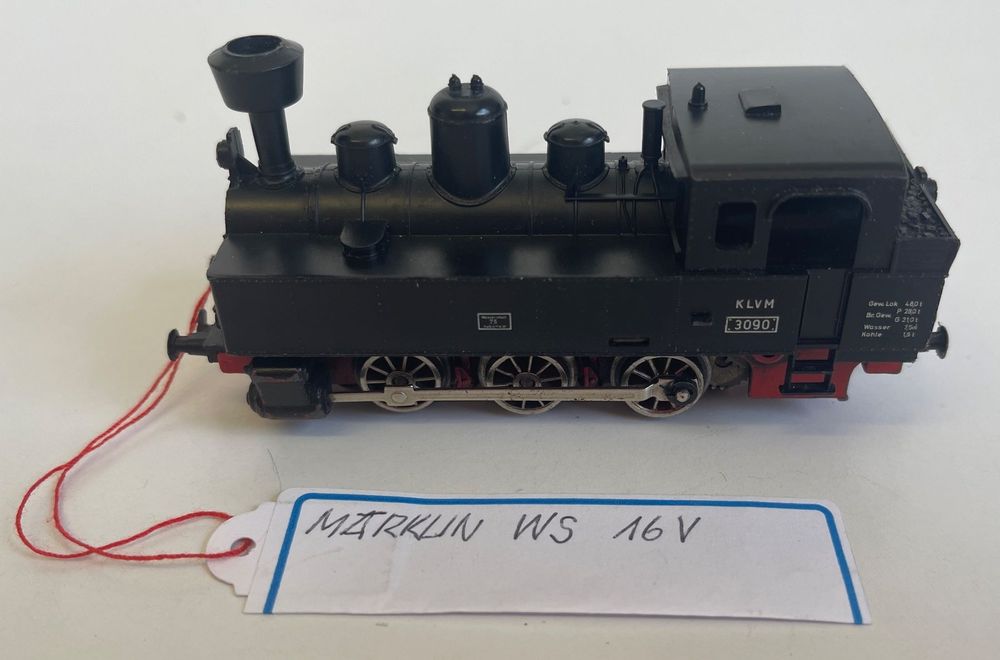 Märklin WS 16V Dampflok KLVM 3090 | Kaufen auf Ricardo