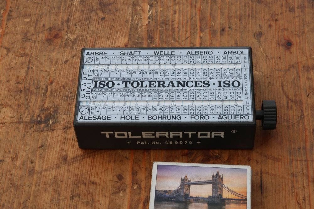 Tolerator, Iso Toleranzschlüssel | Kaufen auf Ricardo