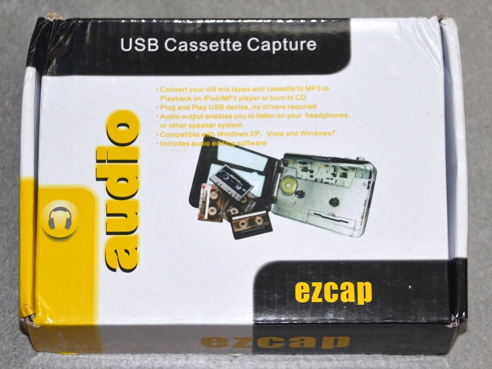 Converter Ezcap USB-Kassette / Cassette Convertisseur (Neu und ...