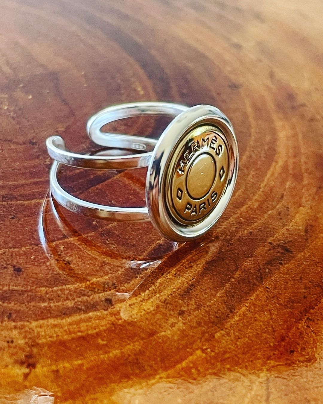 Bague Hermès clou de selle argent massif (D'occasion) à Neuchatel pour ...
