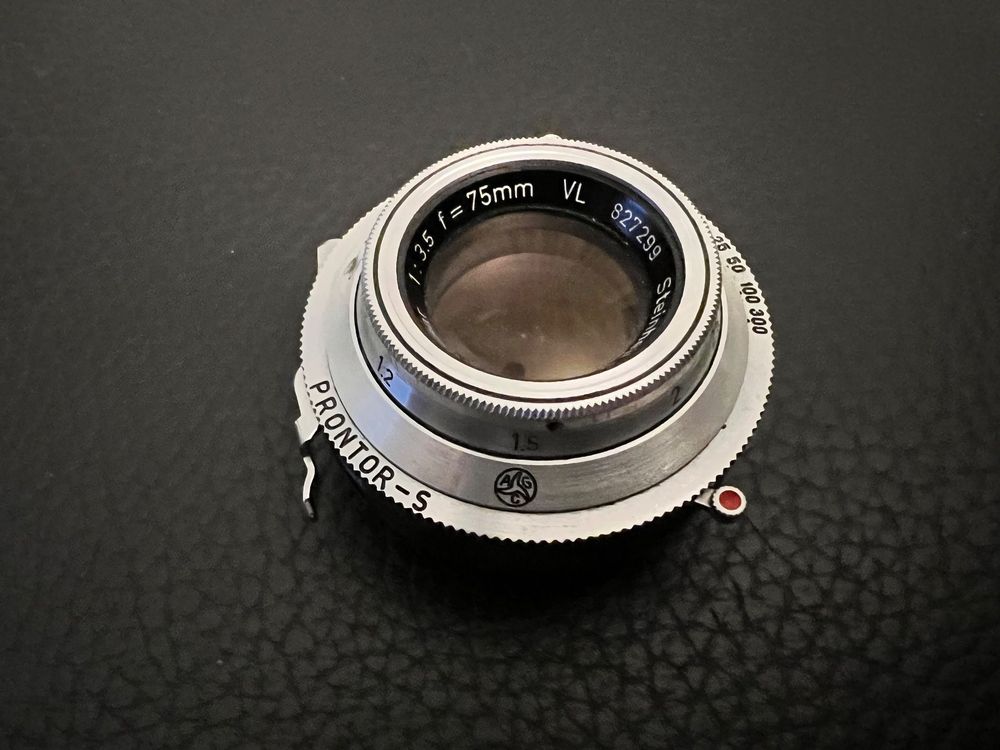 Steinheil München Cassar 75mm F4.5 VL + Pronto Shutter (Gebraucht) in ...