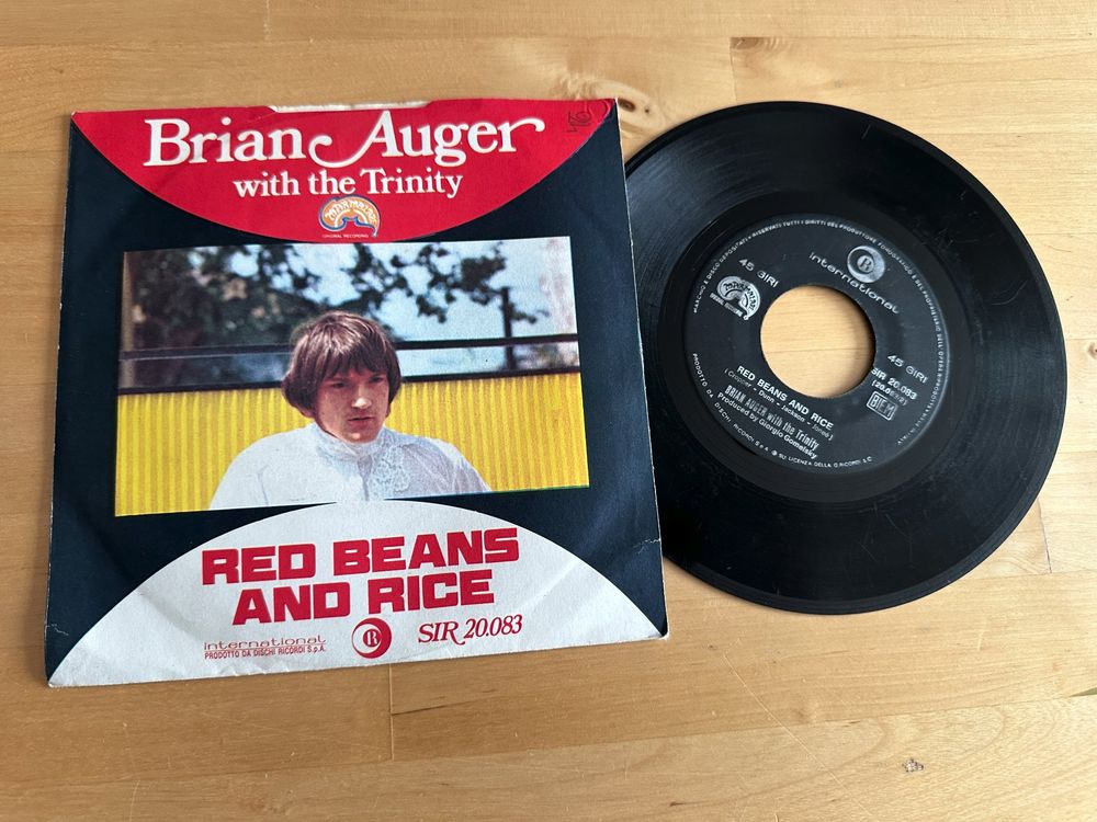 BRIAN AUGER WITH THE TRINITY rare Single Tiger Psychedelic (Gebraucht ...