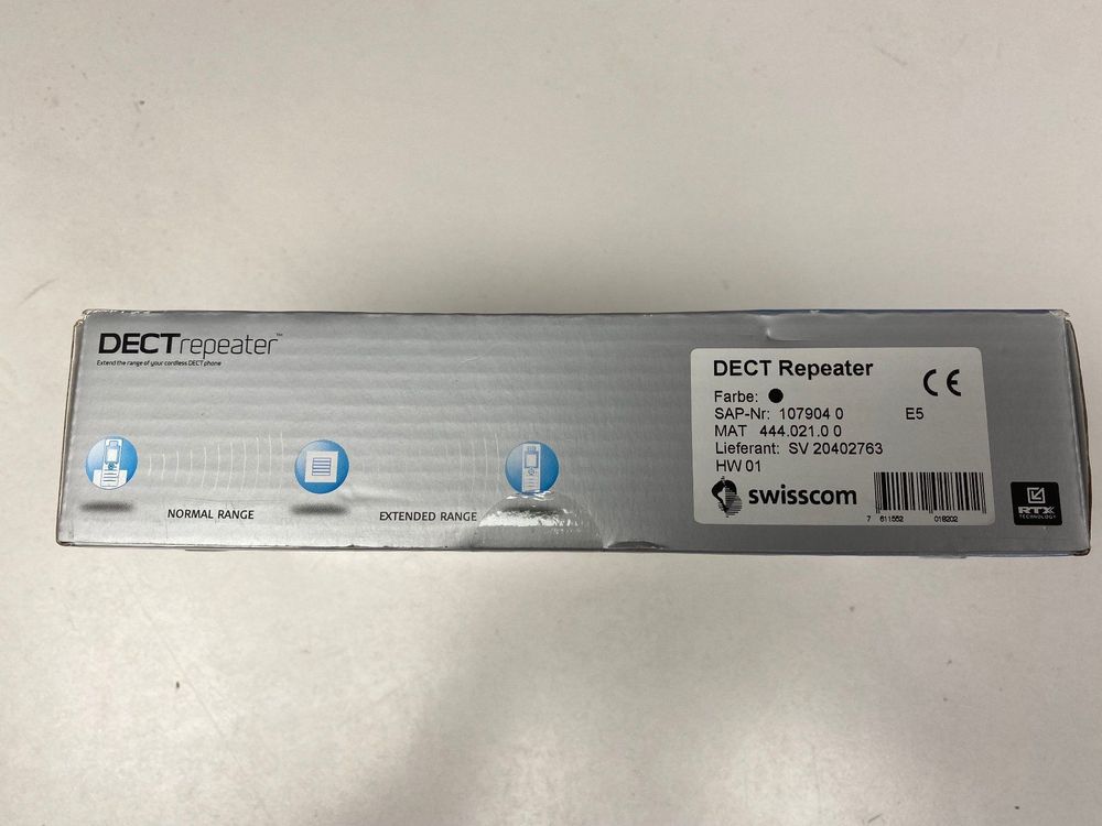 Dect Repeater RTX 4002 von Swisscom Erwiterung Dect Mitel | Kaufen auf ...