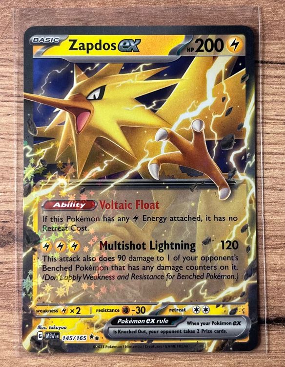 Zapdos ex 145/165 Pokemon Mew 151 #2 | Kaufen auf Ricardo