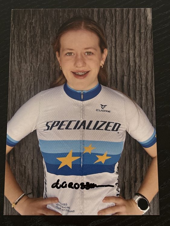 Signiertes Karte Anja Grossmann Radsport Schweizermeisterin (Neu ...