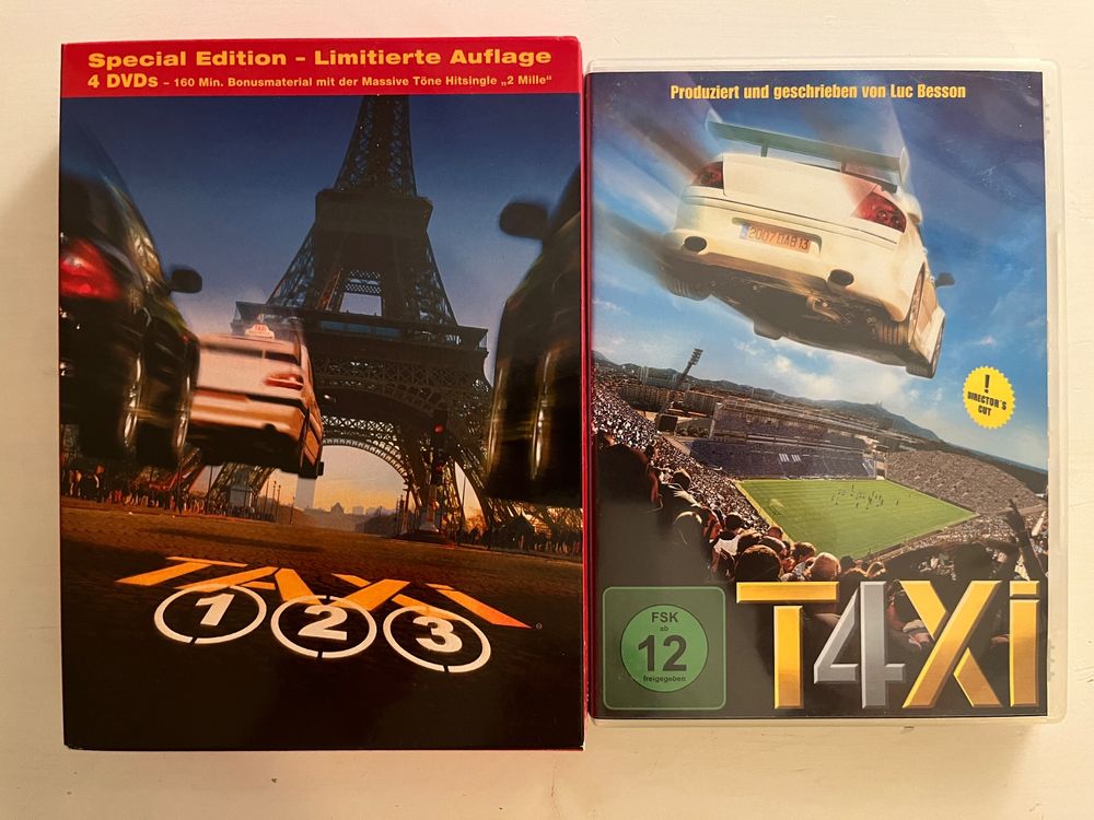 Taxi 1 - 4 DVD 📀 (Neu (gemäss Beschreibung)) in Sierre für CHF 17.95 – mit Lieferung auf Ricardo ...