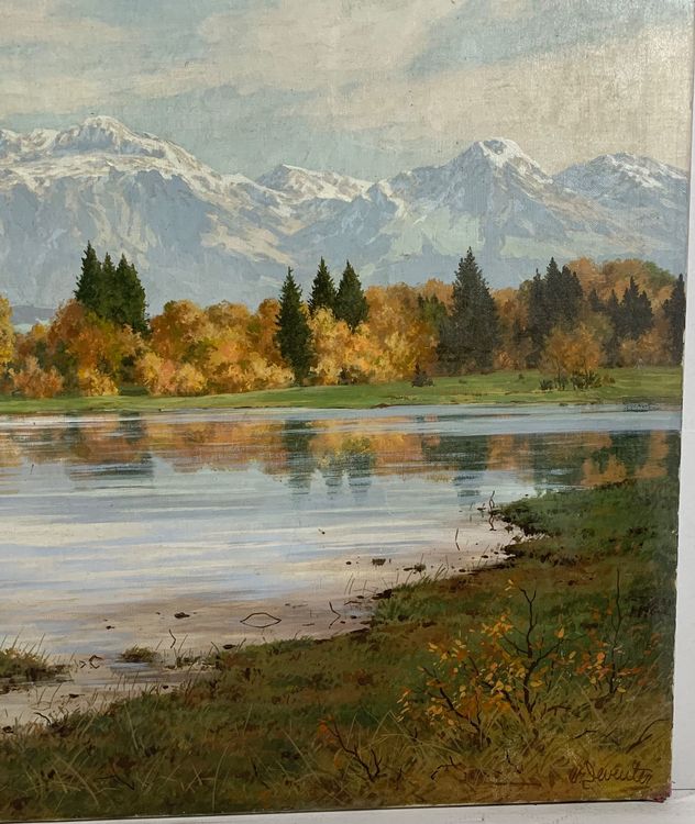 Walter Deventer (1905-1973) Landschafts Gemälde (Gebraucht) in Root für ...